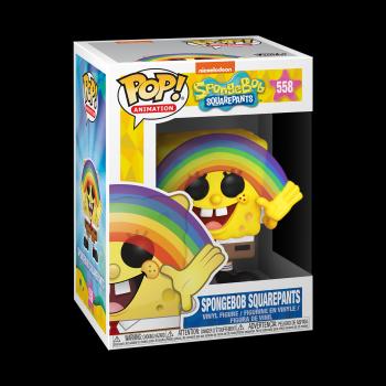 SpongeBob SquarePants Pocket POP! Key Chain - SpongeBob w/ Rainbow ...
